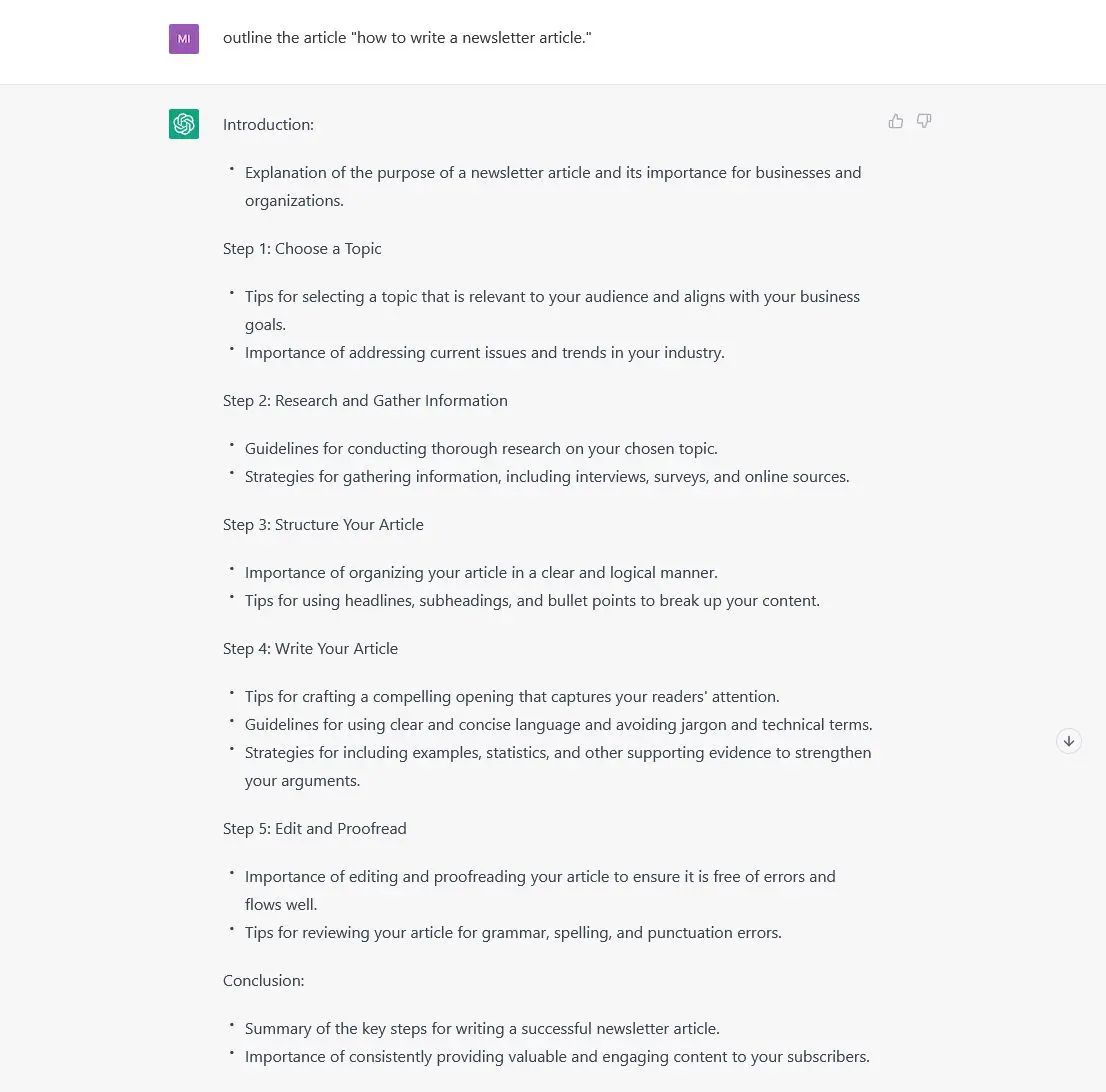How to Write a Newsletter Article