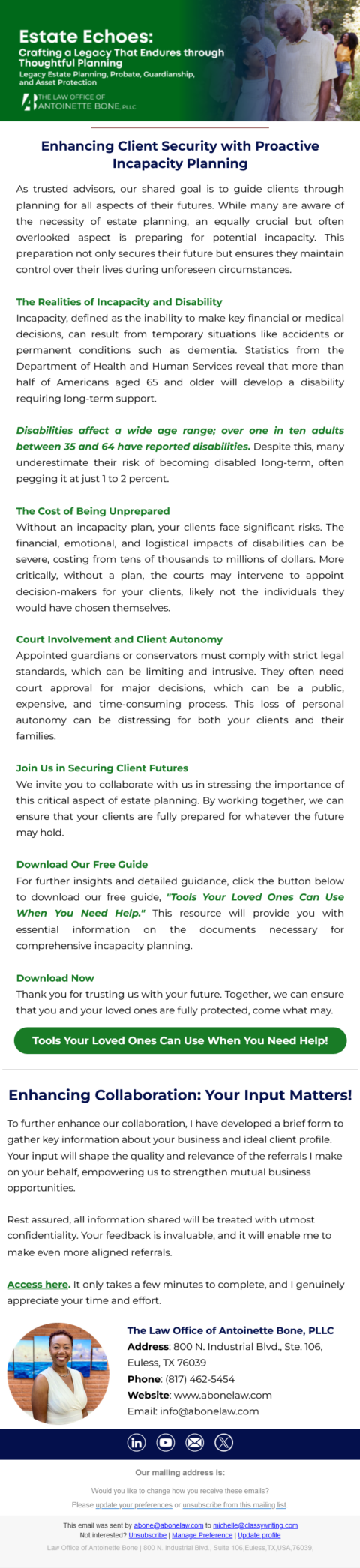 How to Write a Law Firm Newsletter Clients Will Read